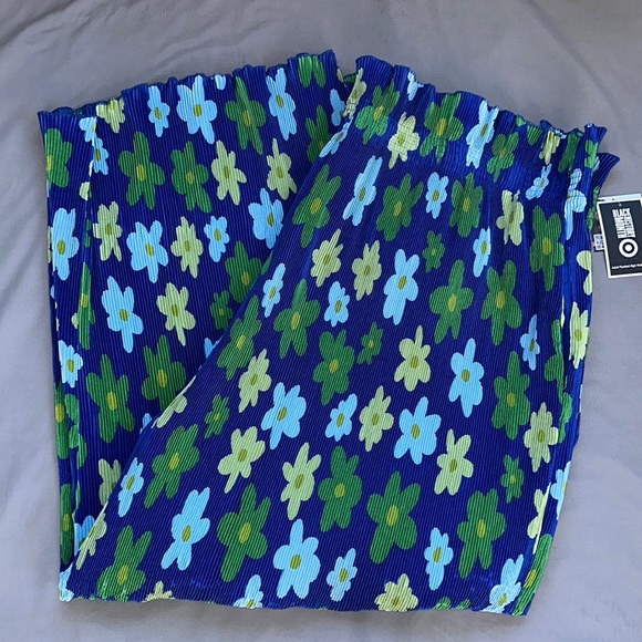 Target | Pants & Jumpsuits | Sammy B Target Collaboration Blue Floral ...